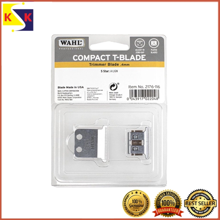 WAHL T-SHAPED TRIMMER BLADE 2 HOLE BLADE | Shopee Malaysia