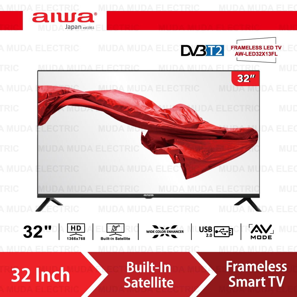Aiwa 32 Inch LED TV ALED32D01UM Smart Android TV YouTube Netflix ...