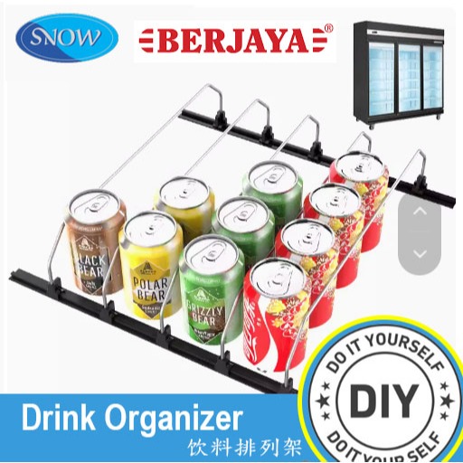 Refrigerator Adjustable Drink Organizer / Bottle Organizer / Soft Drink ...