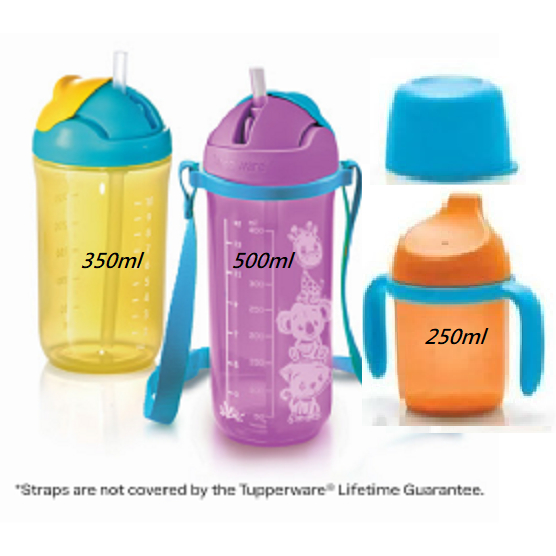 tupperware twinkle straw / Sippy tumbler 250ml/350ml/500ml - 1 pc ...
