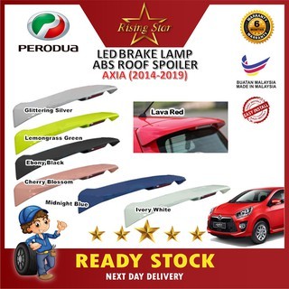 Perodua Axia G/SE/ADVANCE( 14"- 20") REAR BOOT ROOF SPOILER/LED LIGHT ...