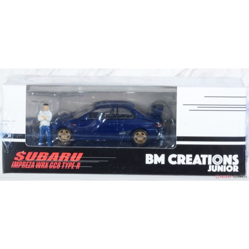 BM CREATION Limited Edition 1:64 SUBARU IMPREZA WRX GC8 TYPR-R(ID ...