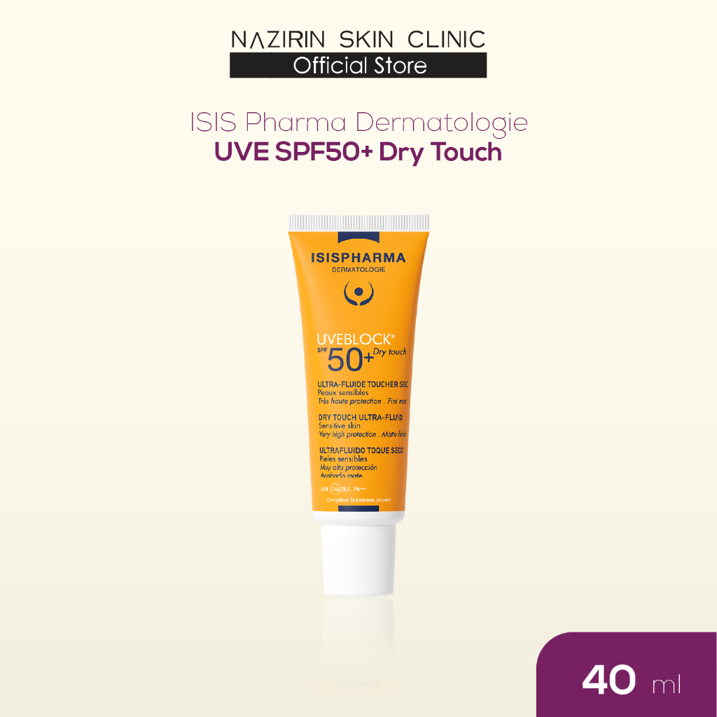 [NSC] ISIS Pharma Dermatologie - UVE SPF50+ Dry Touch - 40ml | Shopee ...