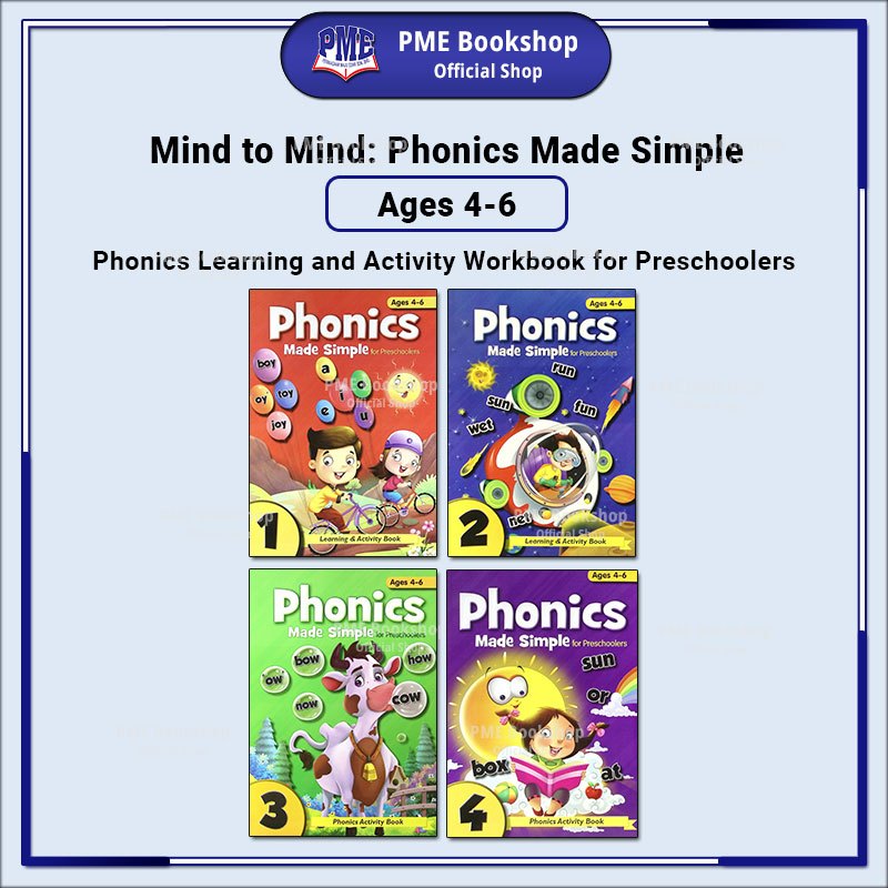 【PME Bookshop】 Mind To Mind: Phonics Made Simple for Preschoolers Ages ...