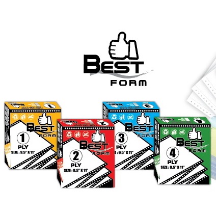 2PLY NCR COMPUTER FORM PAPER 500SETS KERTAS KOMPUTER DUA PLY | Shopee ...