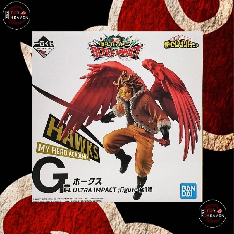 🔥ORIGINAL🔥MY HERO ACADEMIA HAWKS FIGURE ICHIBAN KUJI PRIZE G ULTRA ...