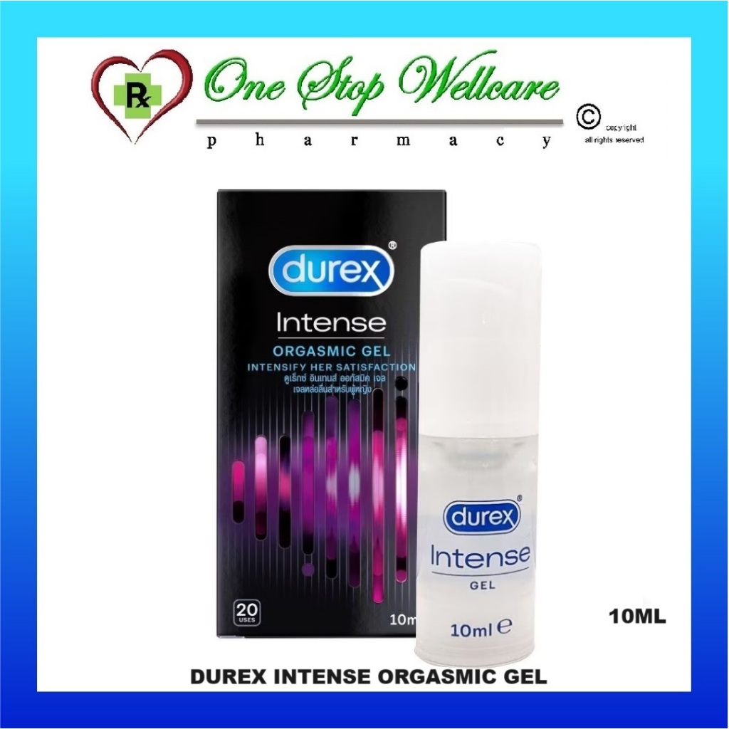 DUREX INTENSE ORGASMIC GEL 10ML (EXP:04/2025) | Shopee Malaysia