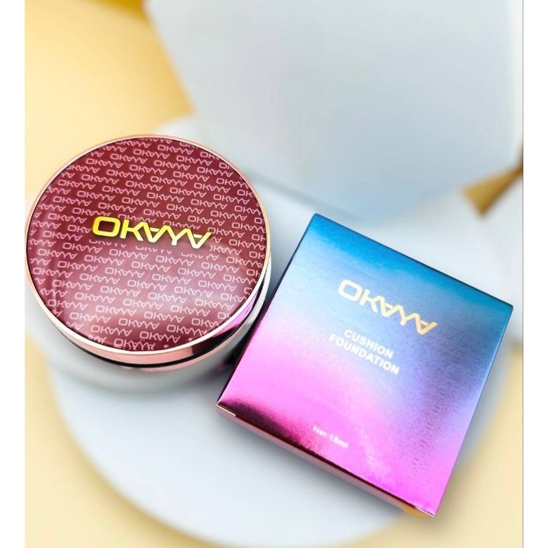 OKAYA CUSHION FOUNDATION ORIGINAL HQ | Shopee Malaysia