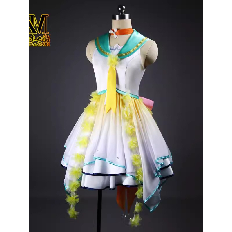 Honor Of Kings 王者荣耀 Dolia Shimmering Seas 朵莉亚 金色潮汐 Mermaid Princess cos ...