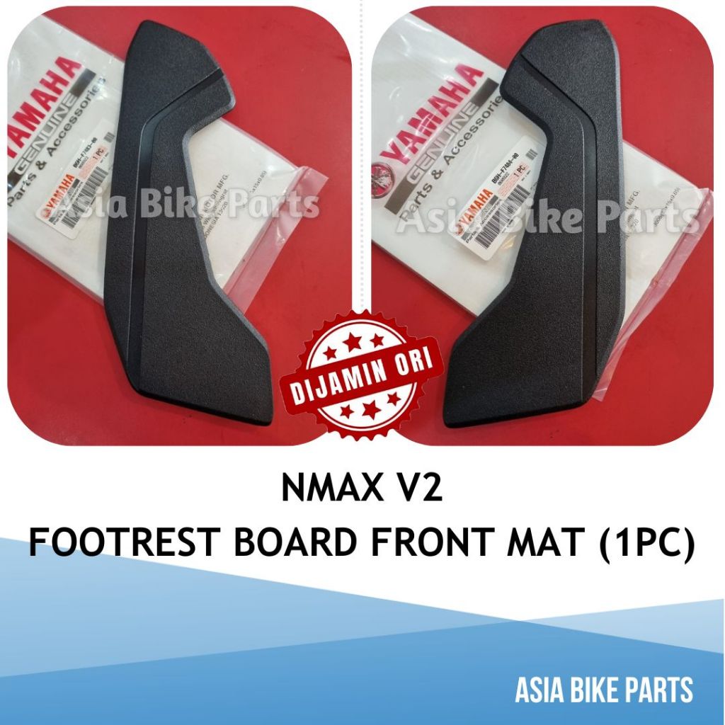 Yamaha Original NMAX V2 Footrest Board Front Mat Rubber Carpet Pemijak ...