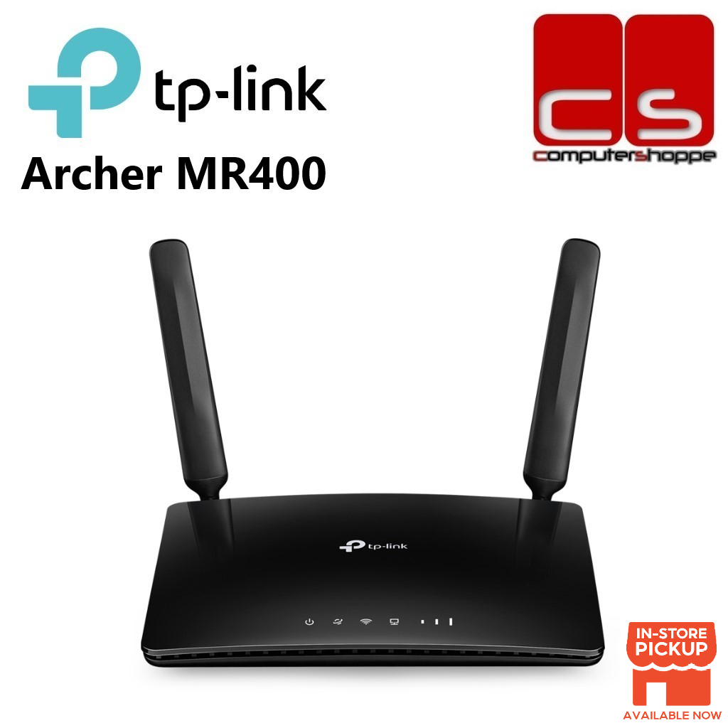 TP-Link Archer MR400 AC1200 Wireless Dual Band 4G LTE Router | Shopee ...