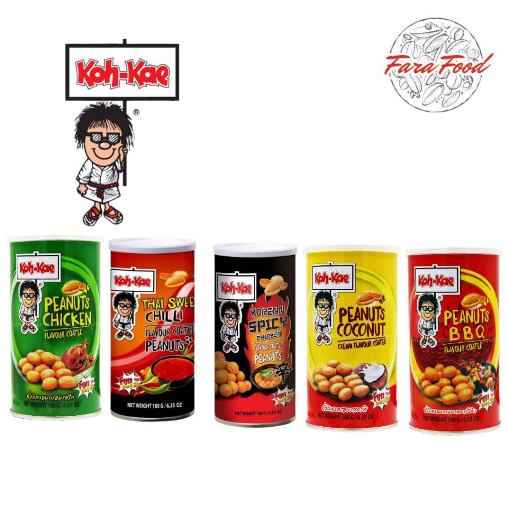 Koh Kae Peanut Snacks Thailand Chicken Coconut Korean Sweet Chili Thai ...