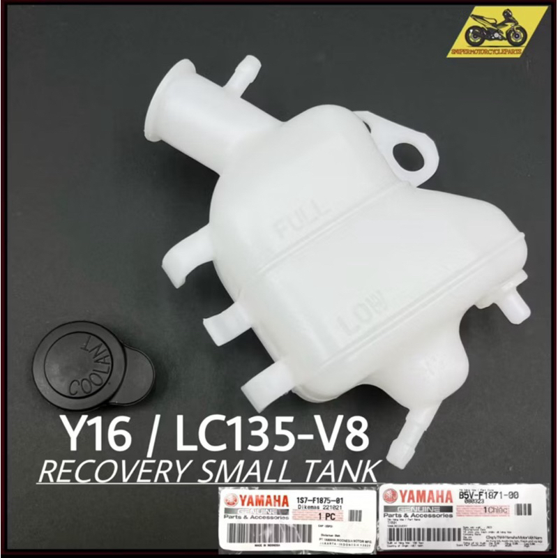 100% ORIGINAL Y16 LC135 Fi V8 Y16ZR TANK RECOVERY COOLANT SPARE TANK ...