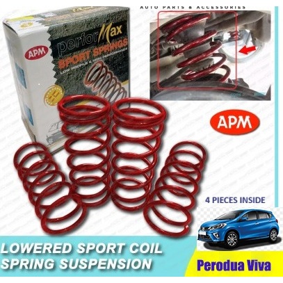 Perodua Viva APM Performax Lower Spring PCS1120 | Shopee Malaysia