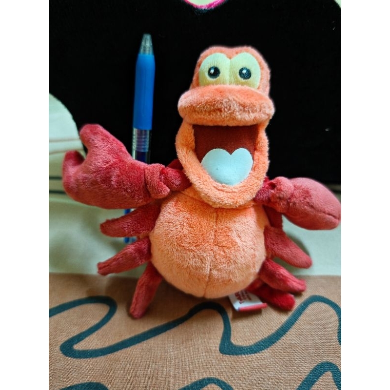 The Little Mermaid Sebastian crab plush | Shopee Malaysia