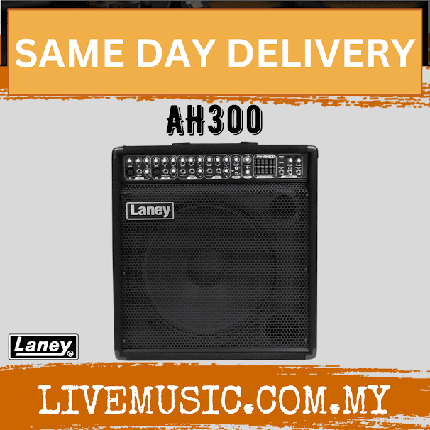 Laney AH300 Audiohub Combo 300 Watt Multi-Instrument Amplifier (Guitar ...