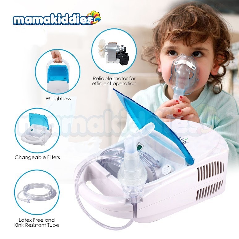 [ KKM LULUS ] Compmist Compressor Nebulizer Portable Air-Compressing ...