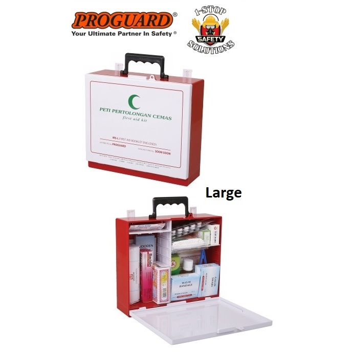 Proguard [LARGE] Handle Emergency First Aid Kit Peti Pertolongan ...