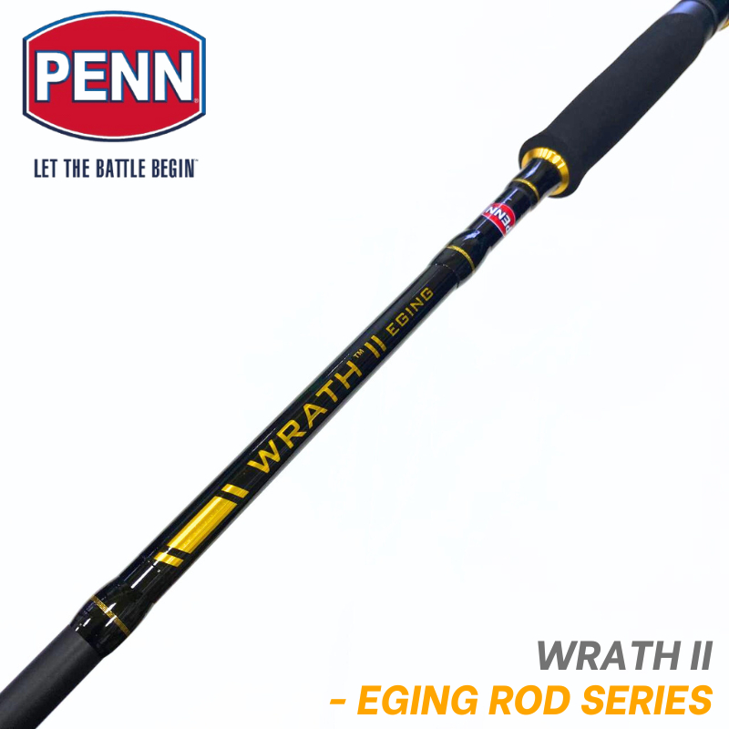Penn Wrath II - 8Ft Spinning Eging Rod | Shopee Malaysia