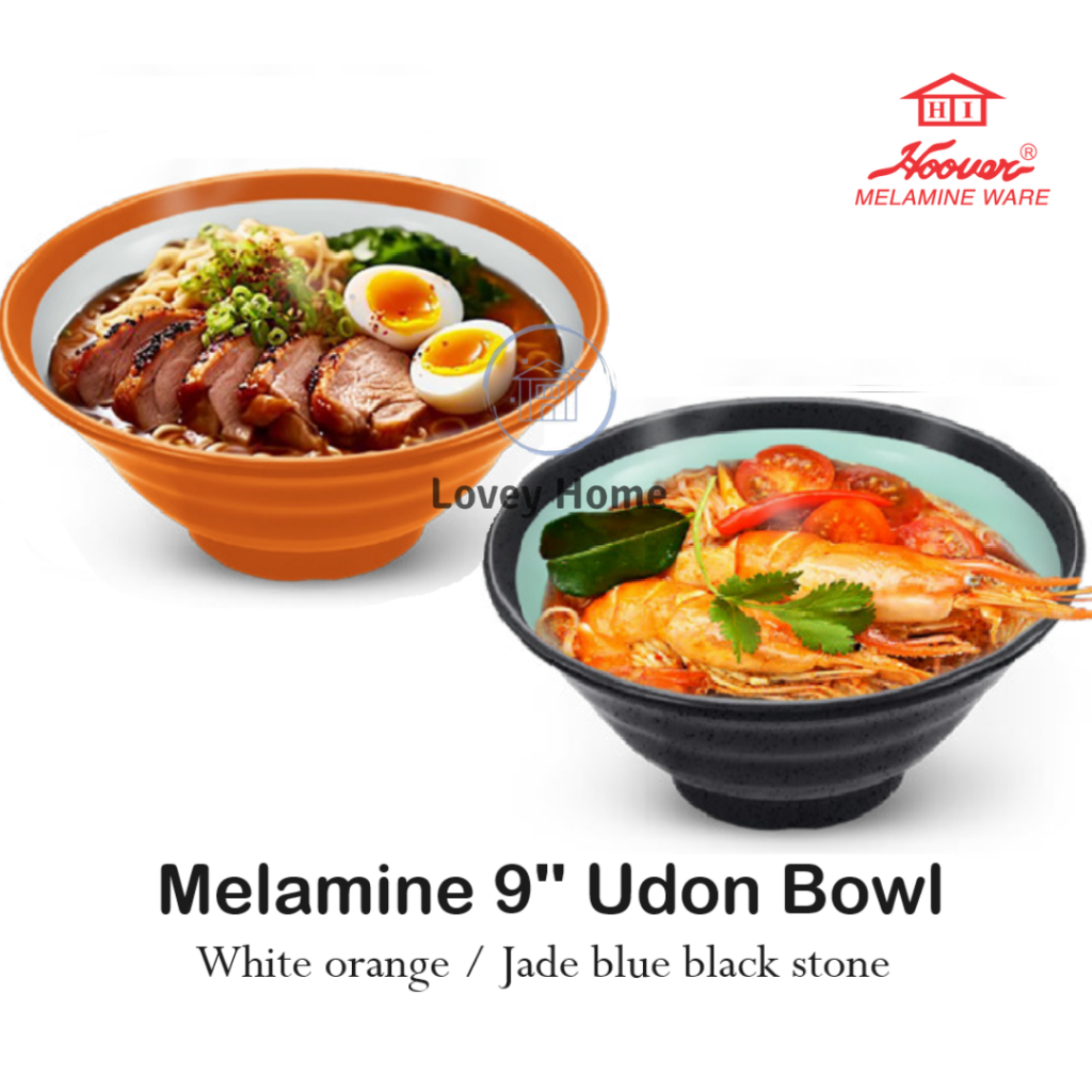 Melamine Deep Round Udon Bowl 9'' Soup Noodle Japanese Ramen Dinner ...