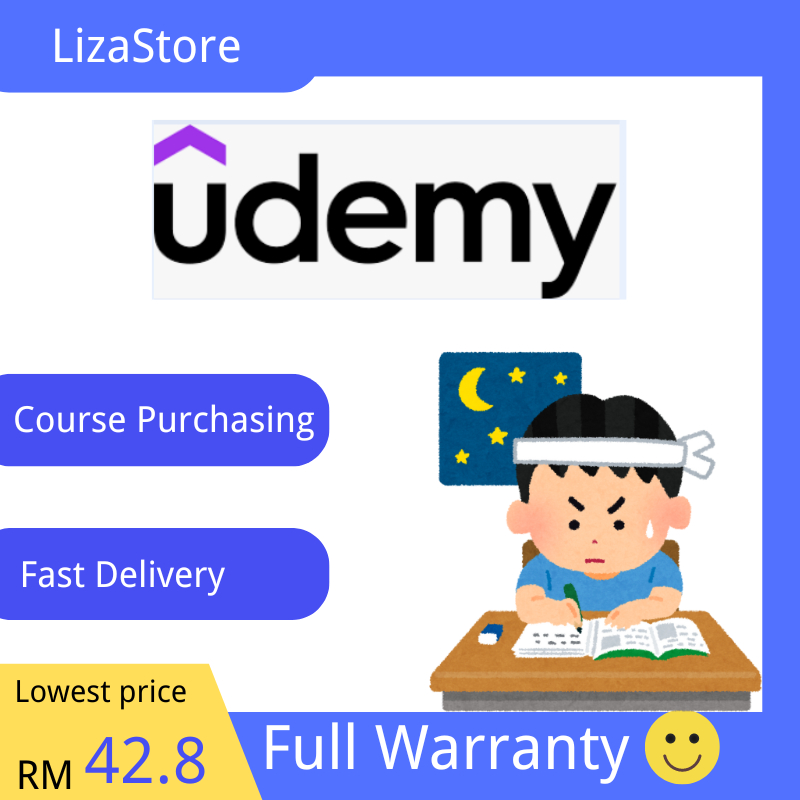 Udemy Premium Course Purchasing Agency Service Fast Delivery | Shopee Malaysia