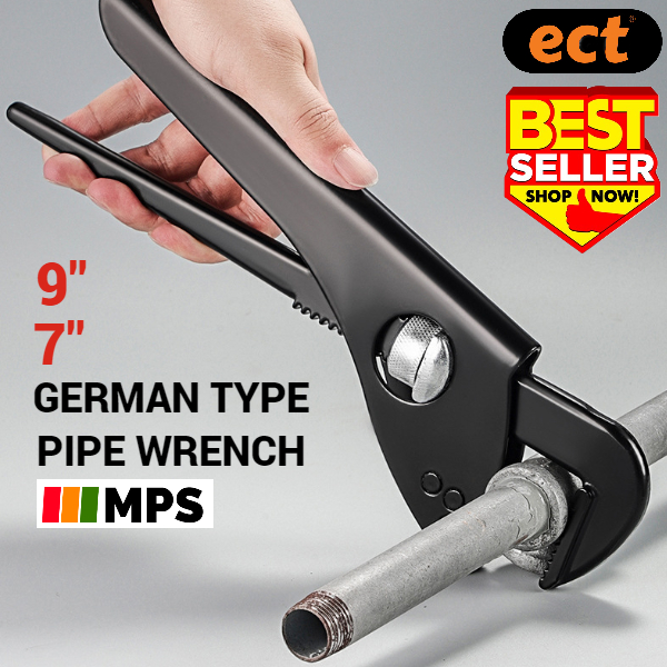 ect Pipe Wrench Heavy Duty Pipe Wrench German Type Adjustable Plumbing ...