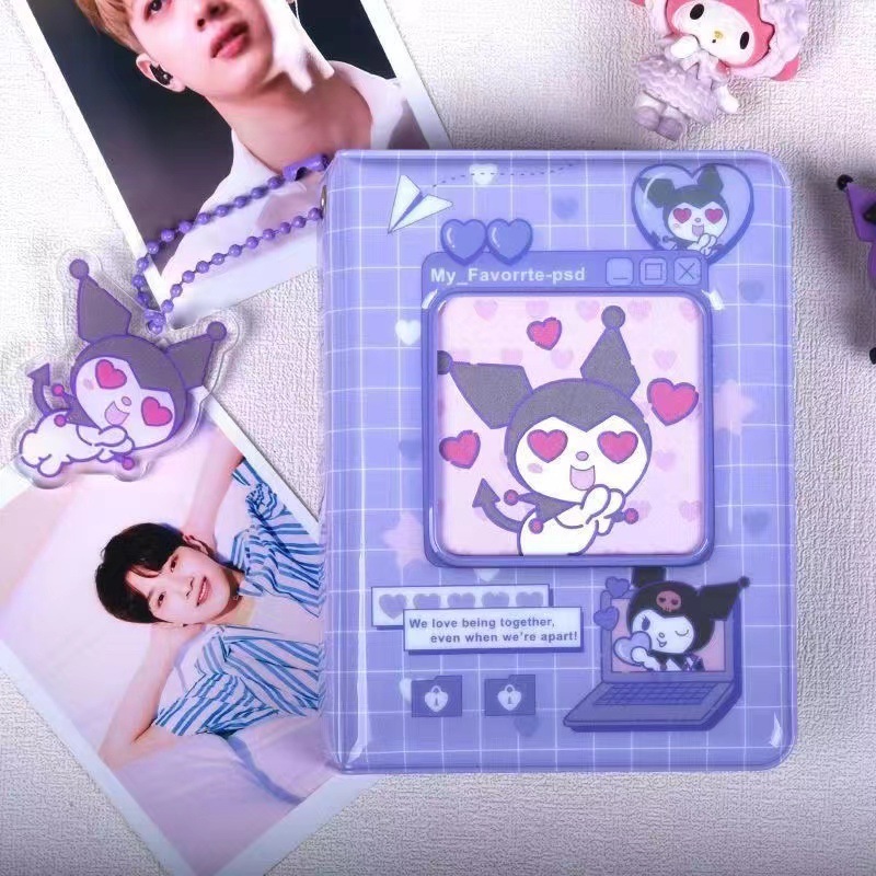 3 inchs Cute Photo Album Collection Book LOMO Card Holder Photocard ...