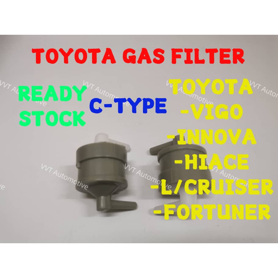 SARAWAK TOYOTA GAS FILTER HILUX VIGO LAND CRUISER PRADO COASTER ...