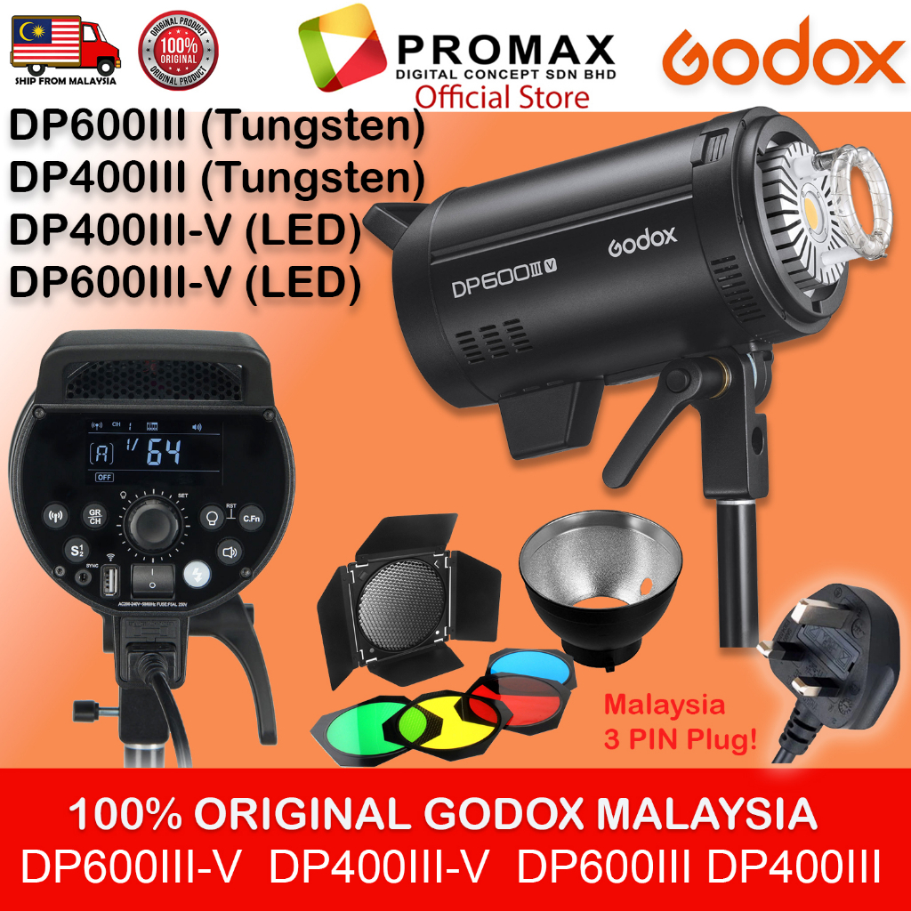 Godox DP400III / DP600III / DP400III V / DP600III V professional Studio ...