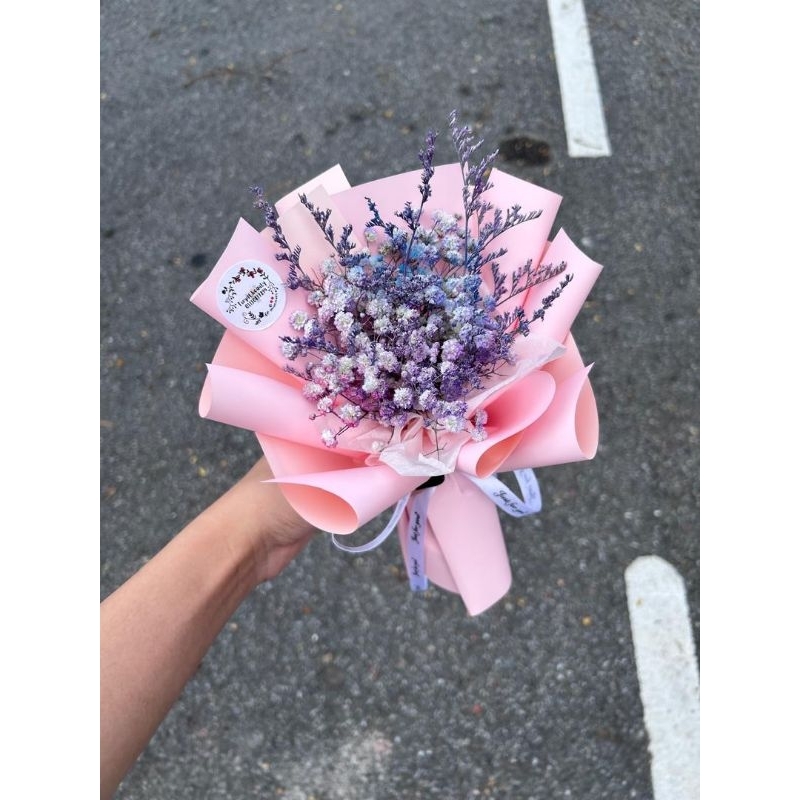 Local Ready Stock Baby Breath With Caspia Bouquet | Baby Breath With ...