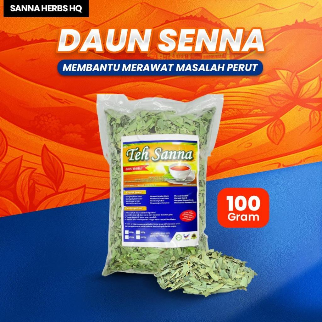 (100 GRAM) Original Daun Senna Uncang Pack Tea Teh Organic Natural by ...