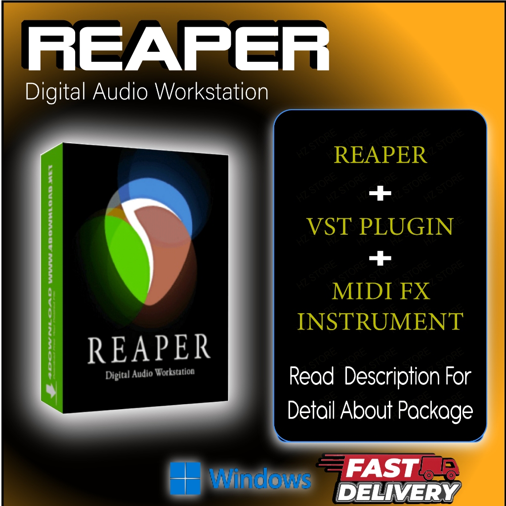Reaper v7.33 Latest Full Version 2025 | DAW Music Production Mixing ...