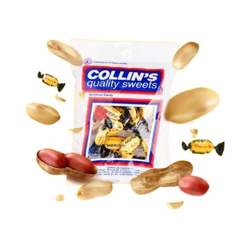 Collin's Quality Sweets Butternut Candy 512g (160's x 3.2g) | Shopee ...
