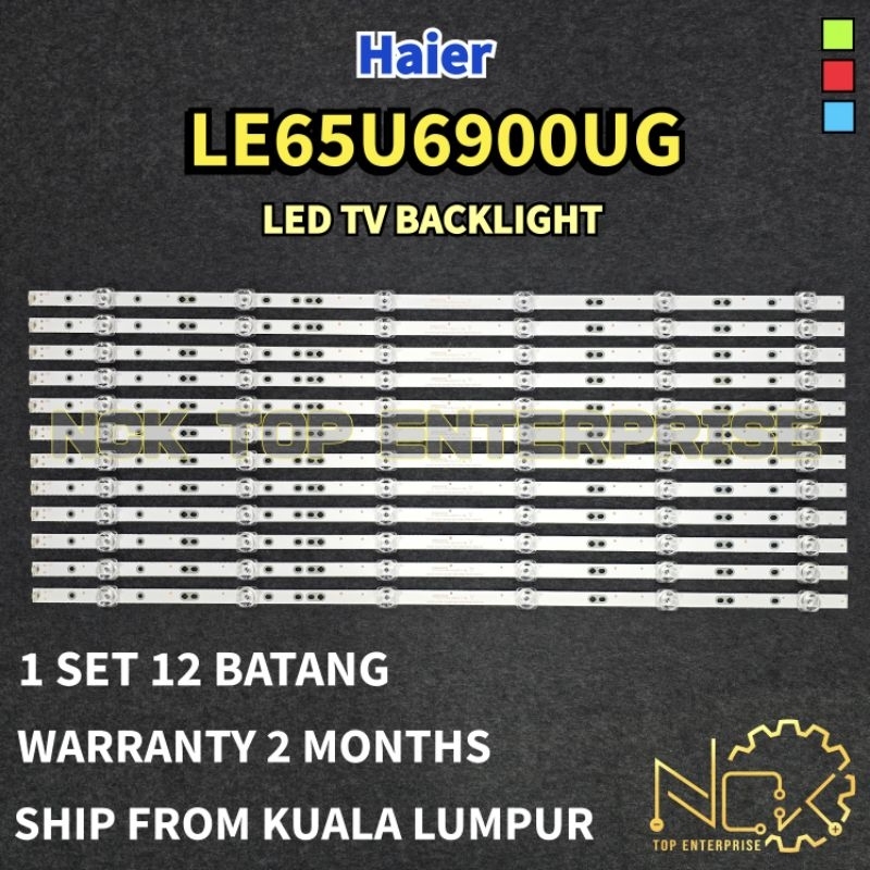 Haier LE65U6900UG TV LED BACKLIGHT BARU READY STOCK LE65U6900 | Shopee ...