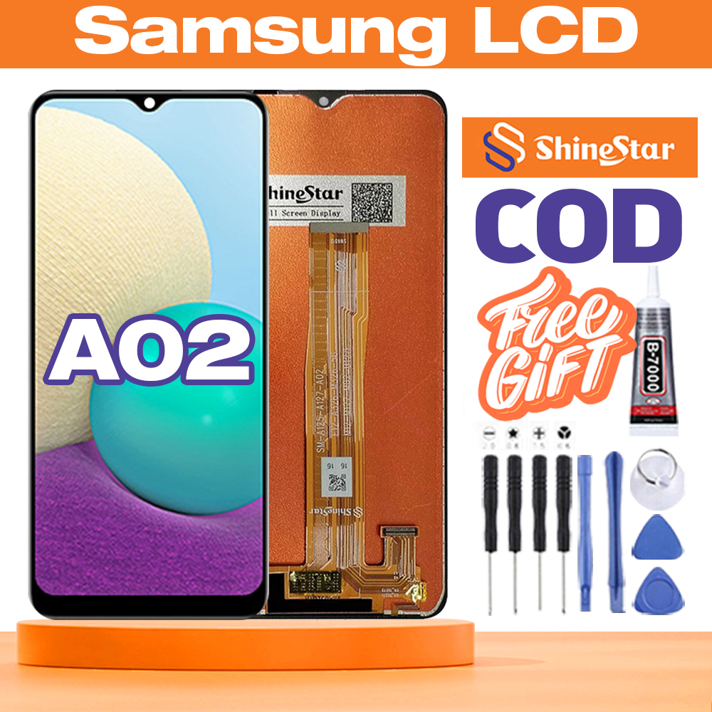ShineStar ORIGINAL LCD Display for Samsung A02 Glass Touch Screen ...