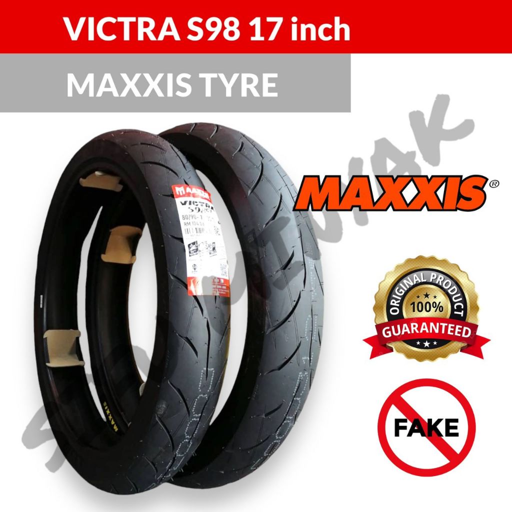 2024 MAXXIS VICTRA S98 TYRE TIRE MOTORCYCLE TAYAR TUBELESS MOTOSIKAL ...
