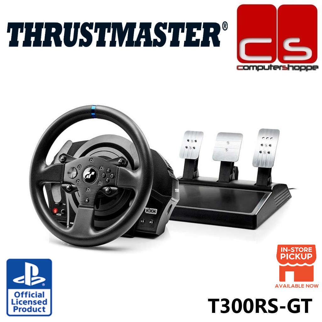 Thrustmaster T300RS GT Racing Wheels and Pedals Compatible with PC / PS4 / PS5 | Shopee Malaysia