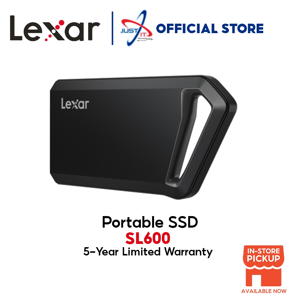 LEXAR SL600 Professional Portable SSD - 512GB / 1TB / 2TB / 4TB ...