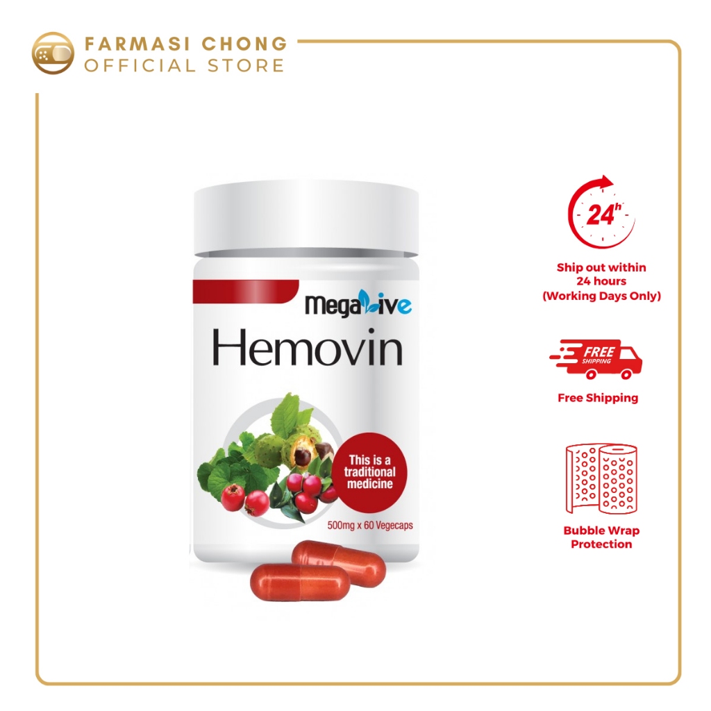 MegaLive Hemovin (60s / 2x60s) | Shopee Malaysia
