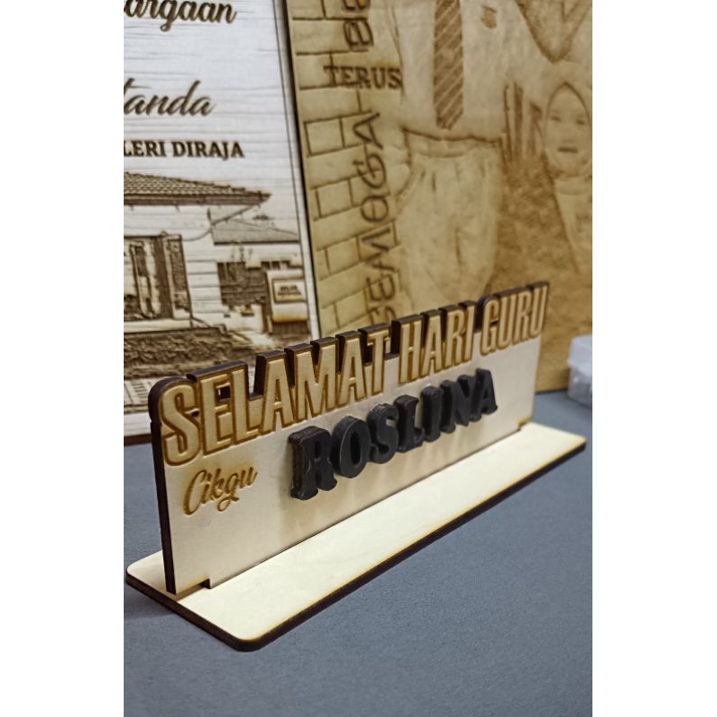 Ukiran Label Meja Table Tag Engraving | Shopee Malaysia
