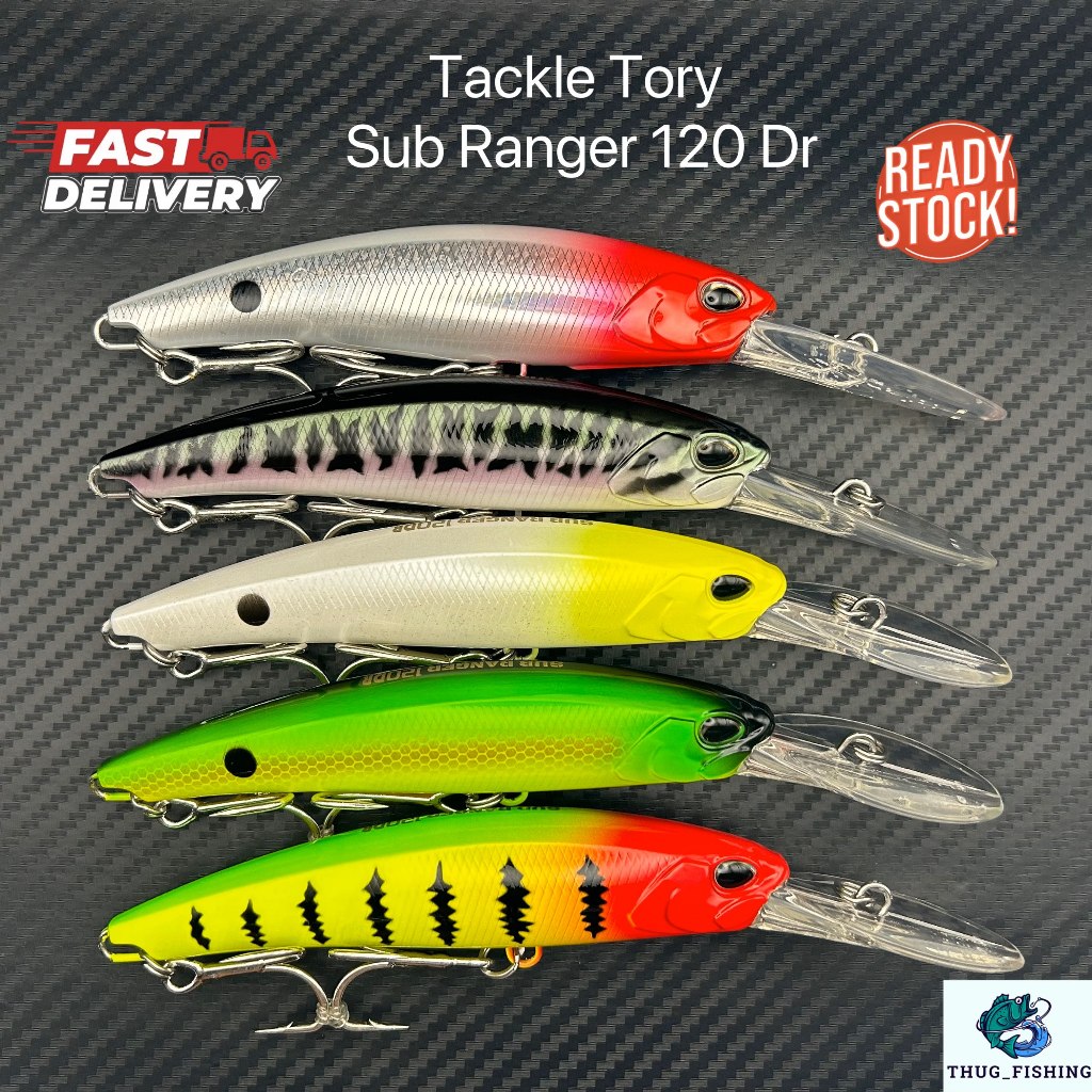 Tackle Tory Sub Ranger 120DR Crankbait Fishing Lure - 120mm 30g, Killer ...