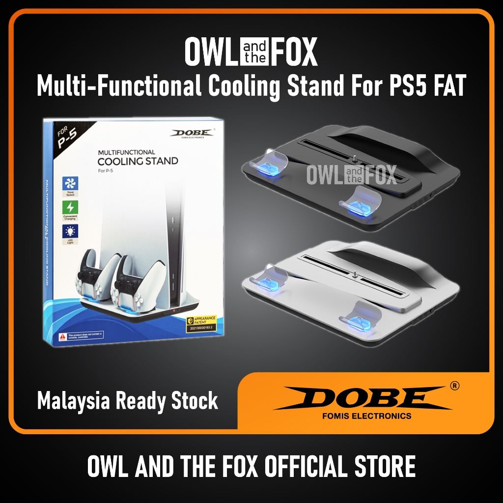 DOBE PS5 FAT Multifunction Cooling Stand PS5 Cooling fan PS5 Controller ...