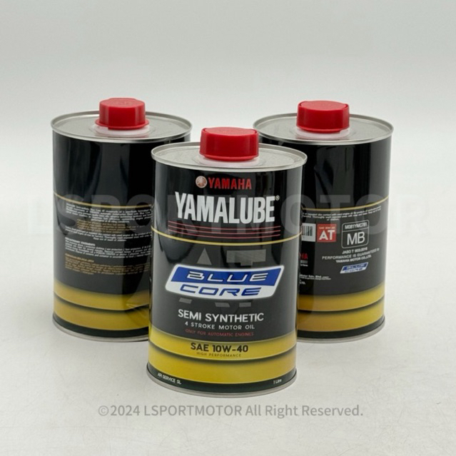 ORIGINAL 🔥 YAMALUBE BLUE CORE 4T-AT 10W-40 SEMI SYNTHETIC (1L) 4 STROKE ...