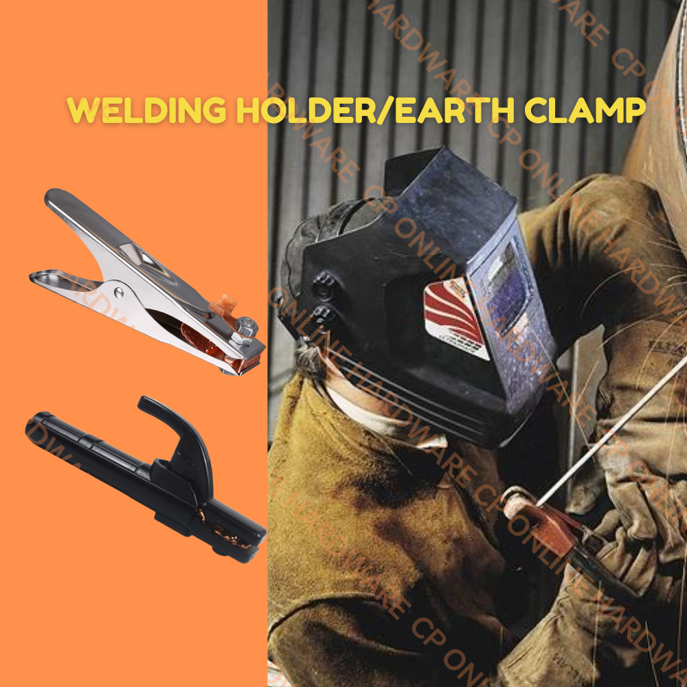 CP ONLINE Welding Clamp 300A/500A Earth Clamp Electrode Holder 300A ...