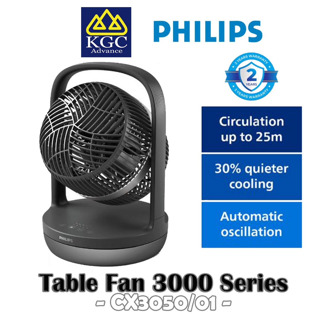PHILIPS Table Fan Kipas Meja 3000 Series CX3050/01 | Shopee Malaysia