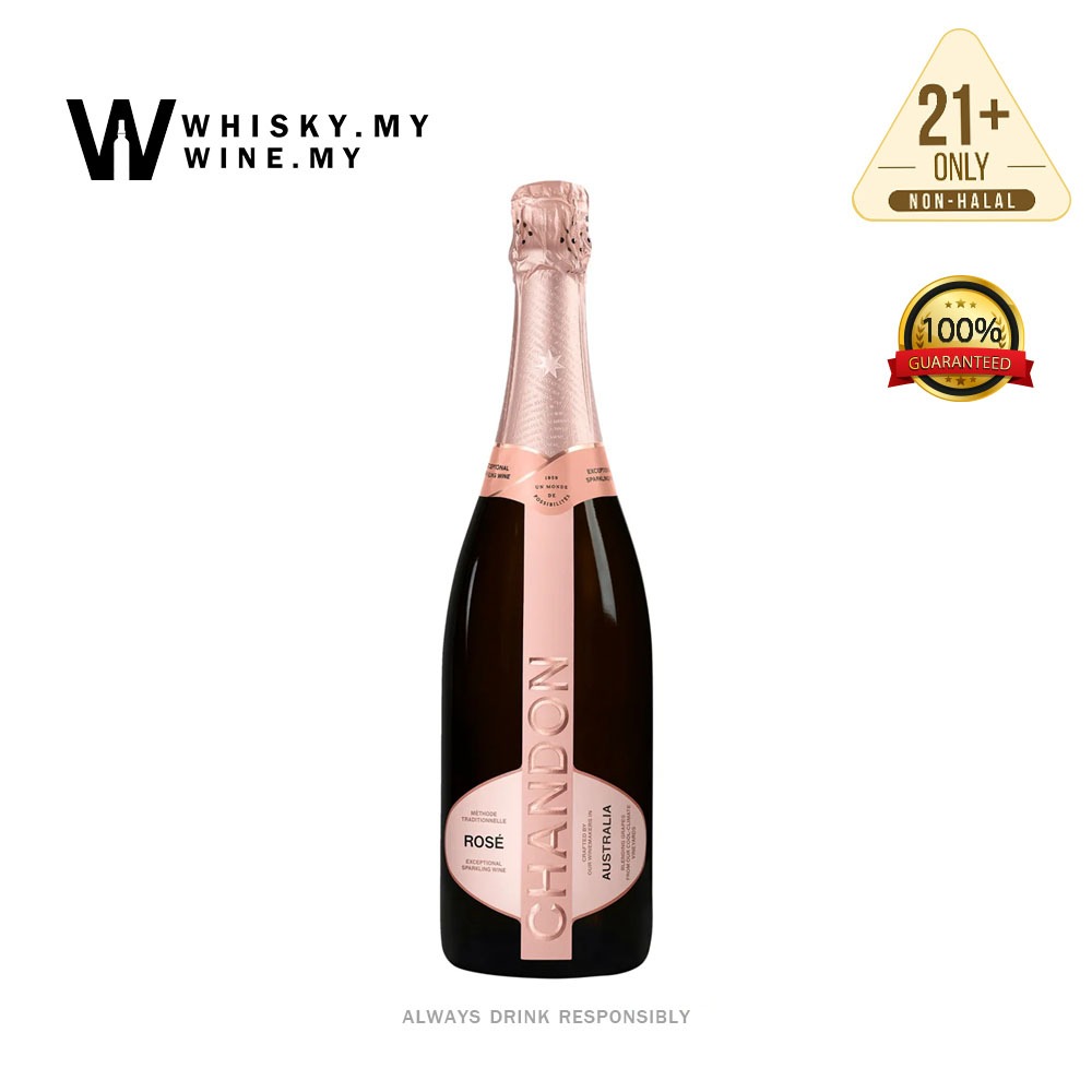 CHANDON Brut Rose Sparkling Wine (750ml) | Shopee Malaysia