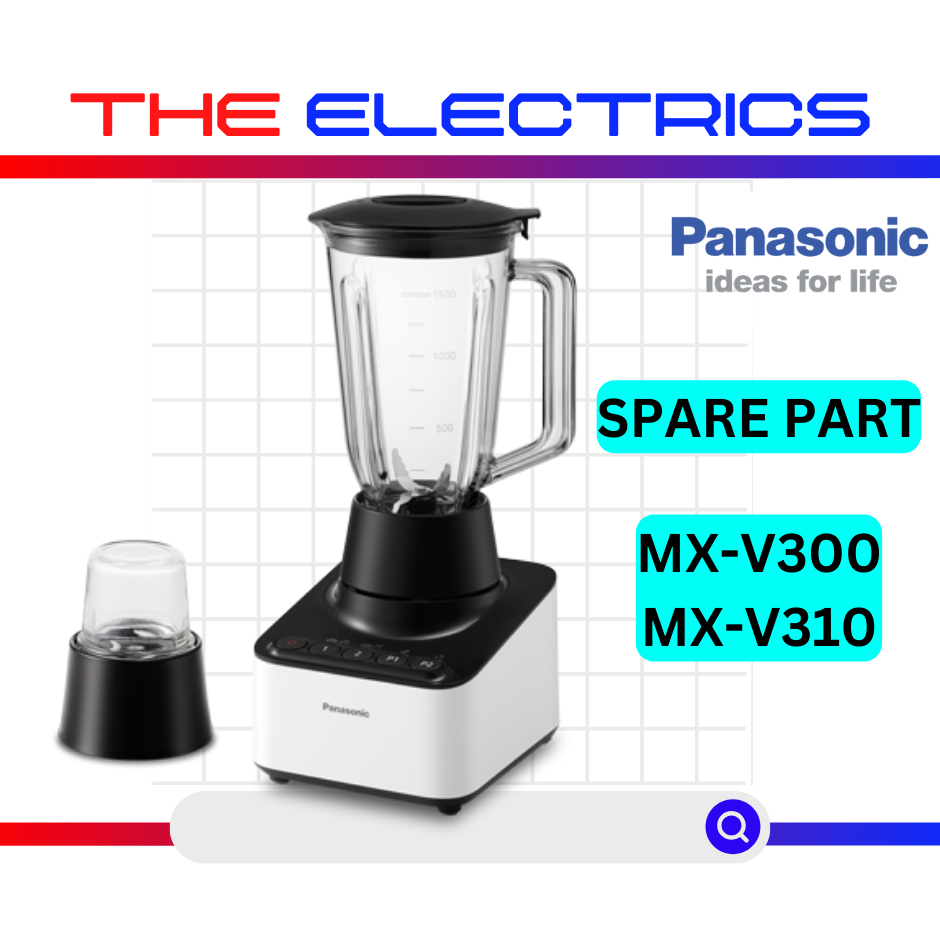 [SPARE PARTS] PANASONIC ORIGINAL BLENDER MX-V300 / MX-V310 JAR / MILL JAR / MX-KM5060 | Shopee ...