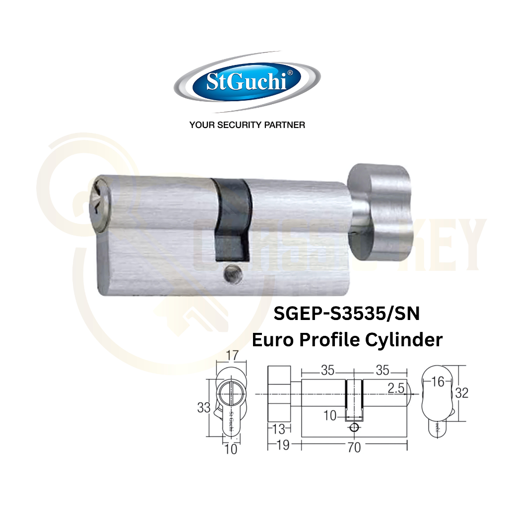 St Guchi Mortise Door Lock Lever Handle SIRIM Approved (SGLHR-101 ...