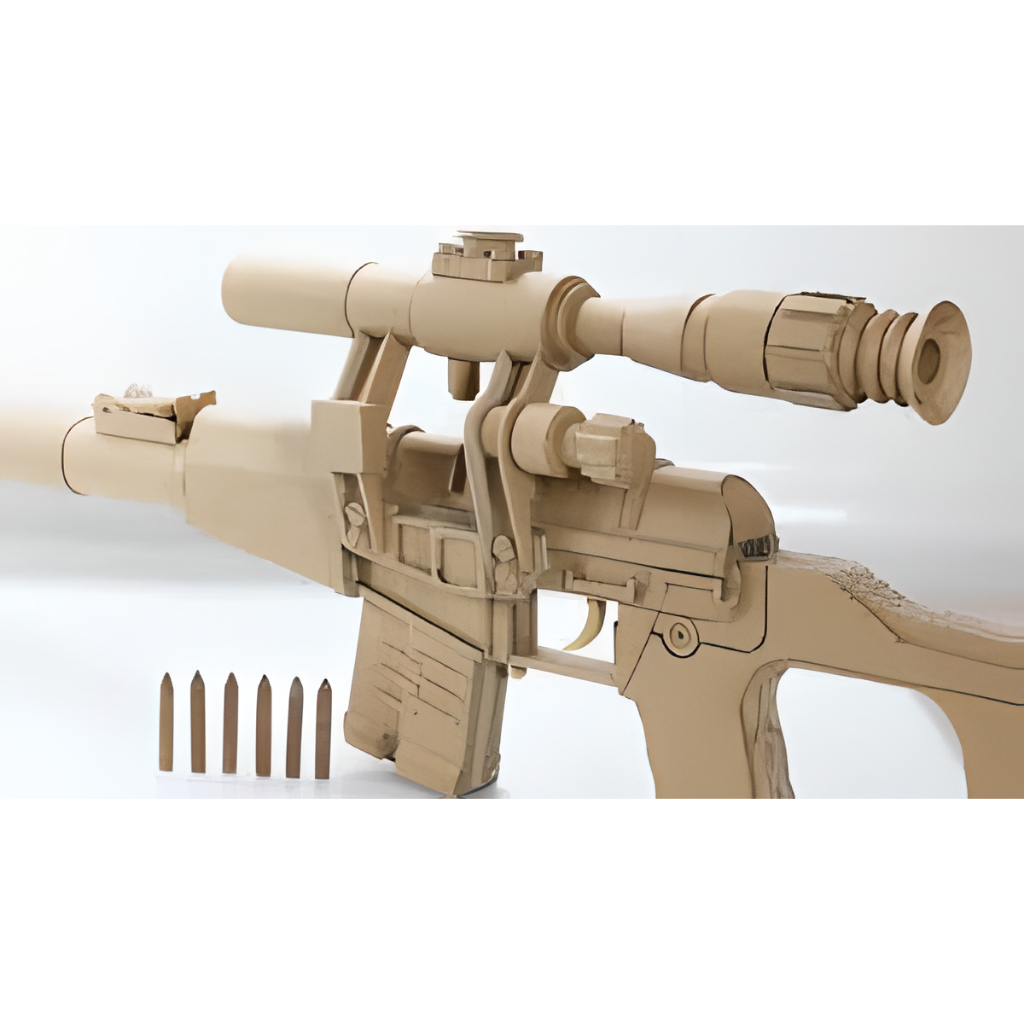 【DIY】《Cardboard Gun～Vss Vintores》Digital Version_PDF_with Video & Toy ...