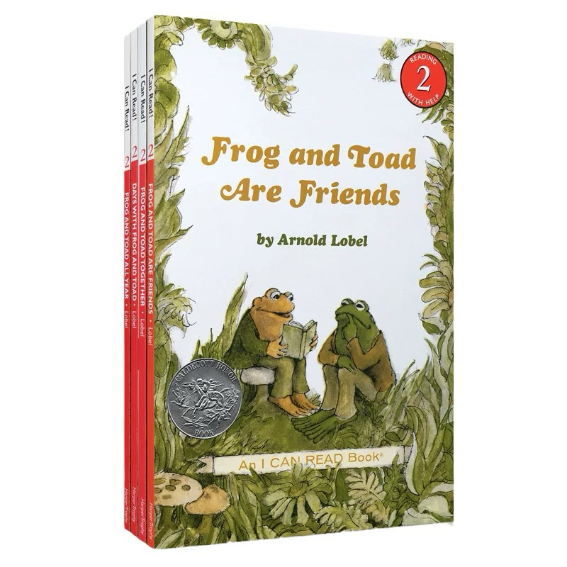 (4books) frog and toad by Arnold libel I can read level2 | Shopee Malaysia